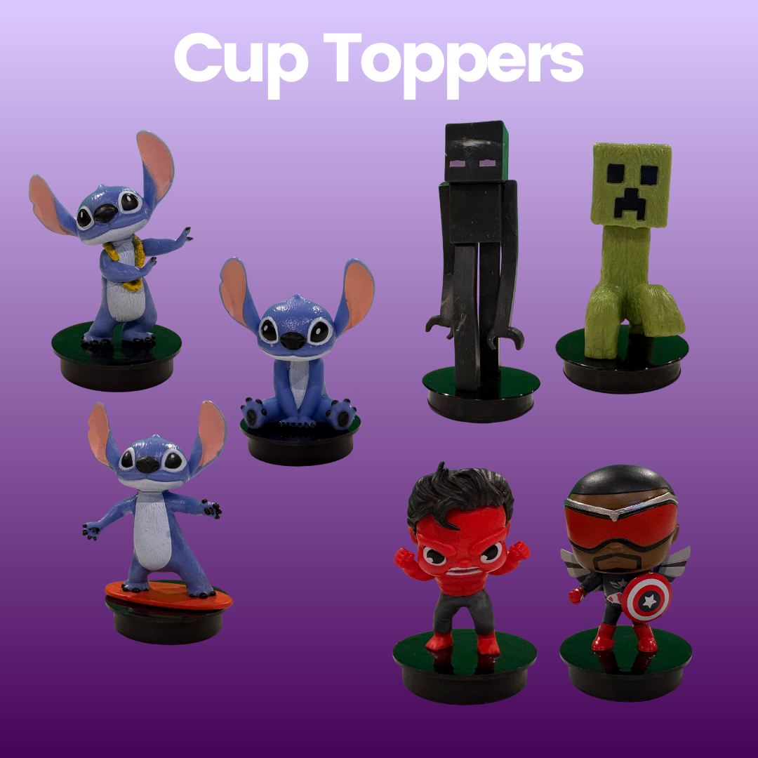 Cup Toppers (toppers only) – Film.Ca Movie Shop
